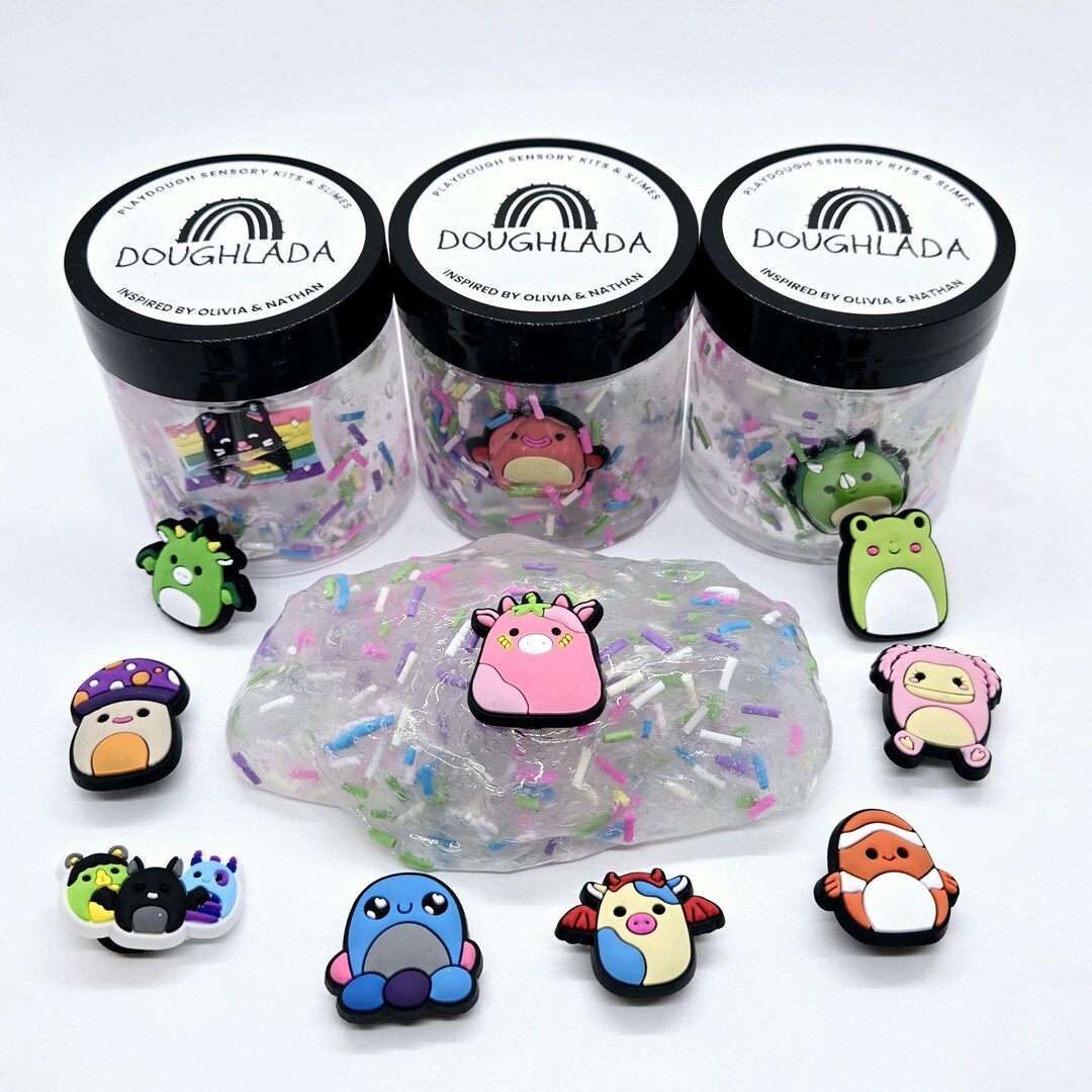 Squishmallow Slime With Charm (4.5oz) - Etsy