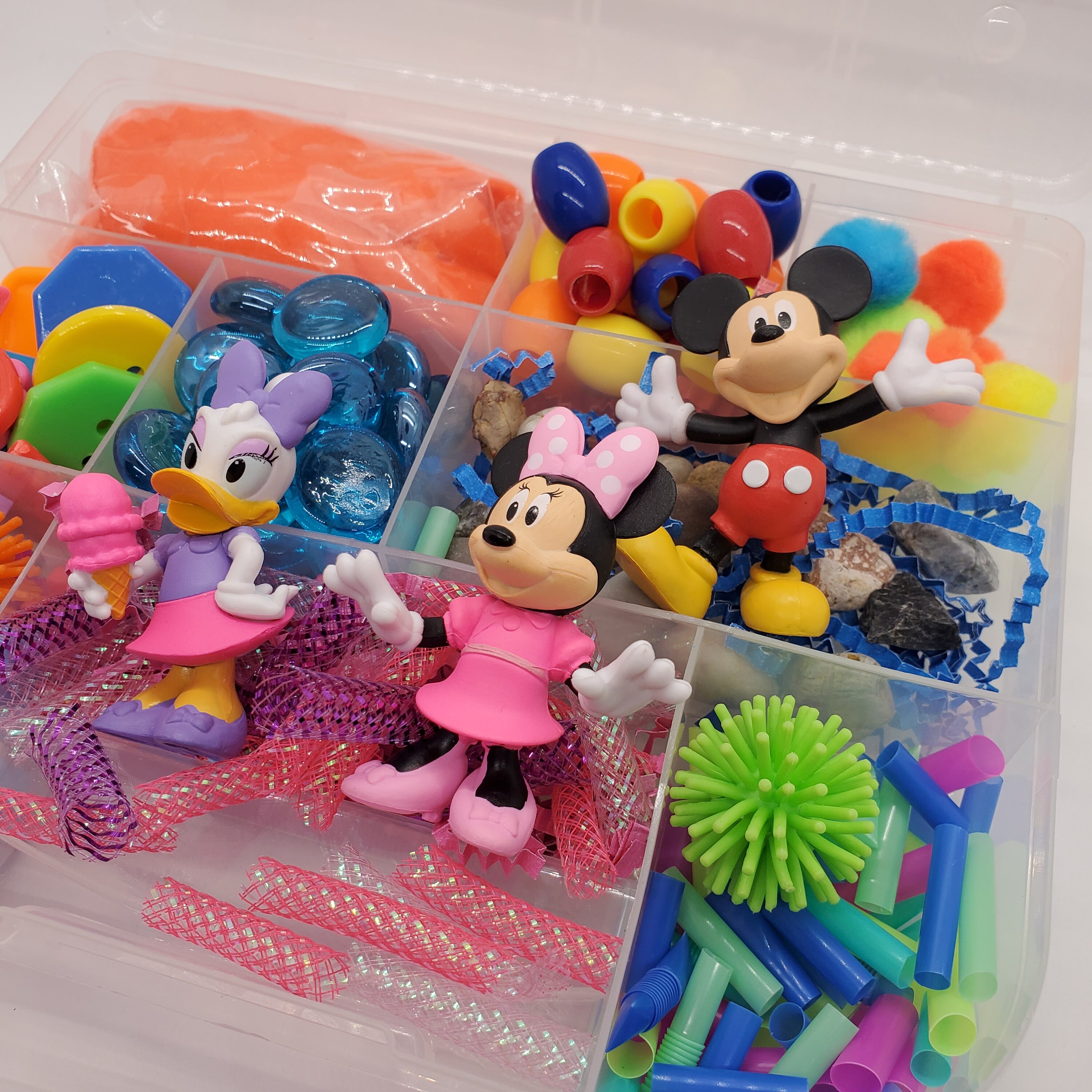 Mickey and Friends Playdough Sensory Kit - Etsy