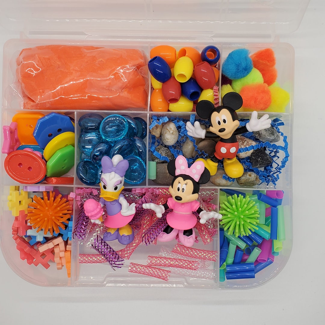 Mickey and Friends Playdough Sensory Kit - Etsy