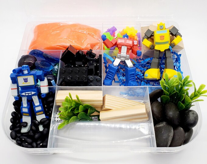 Transformers Playdough Sensory Kit - Etsy