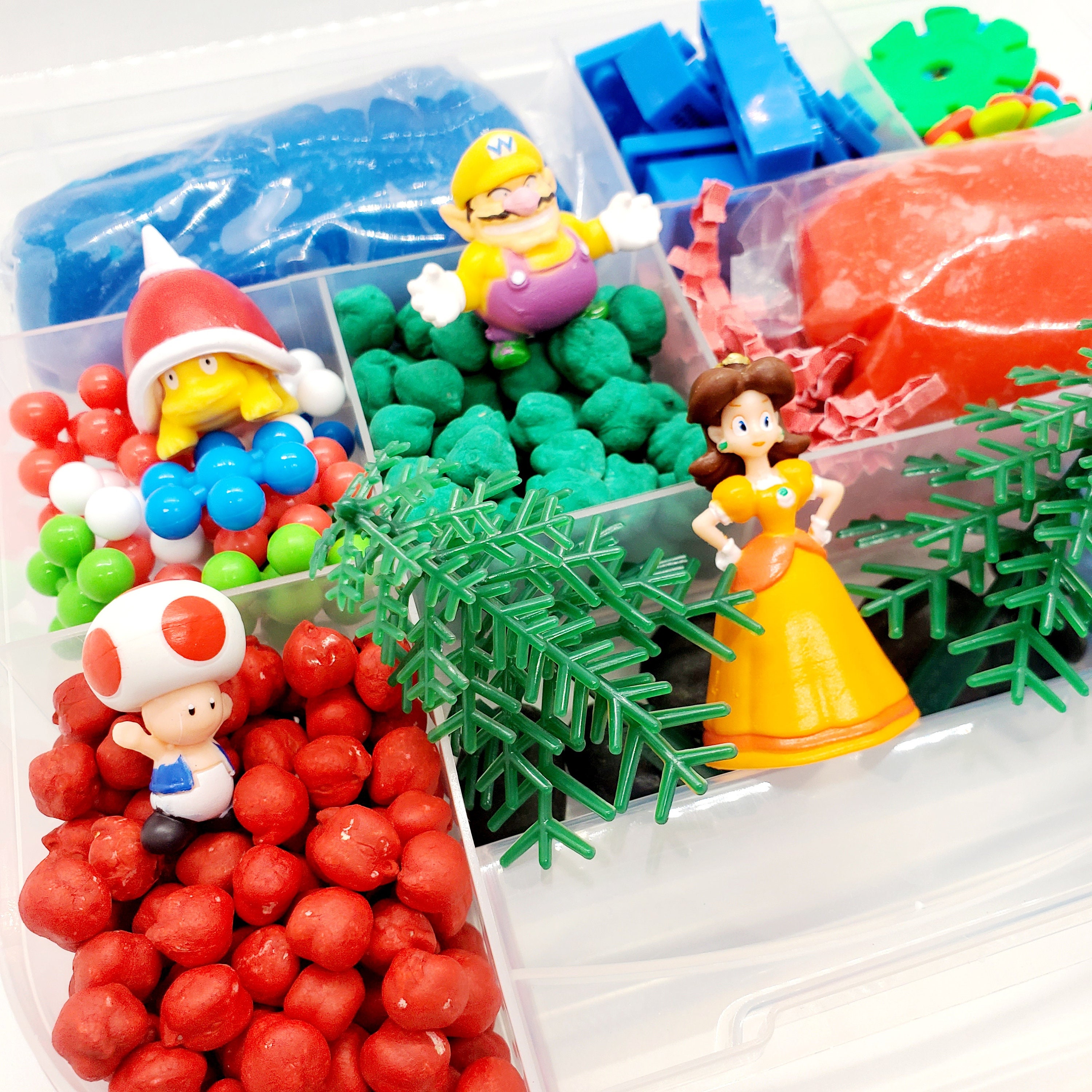 Super Mario Brothers Playdough Sensory Kit - Etsy Australia