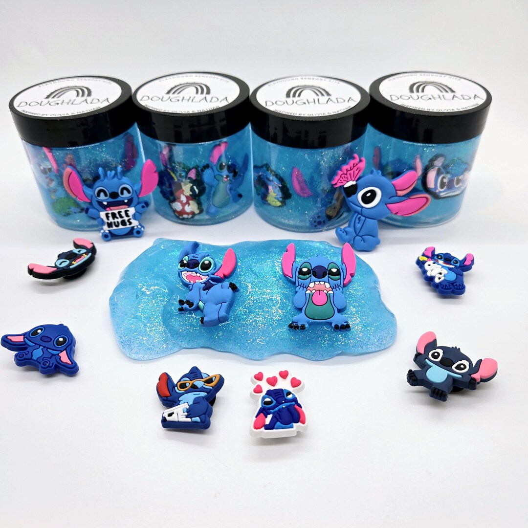 Blue Stitch Summer Glitter Slime - Etsy