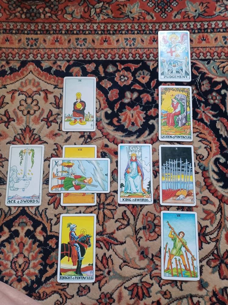 Ancient Ten Card Tarot Spread 30 Minutes via Zoomlink - Etsy Canada