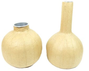 Paper mache vase | Etsy