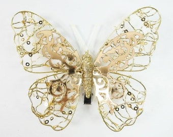 Gold butterfly | Etsy