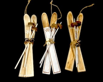 Wooden Doll Skis - Etsy