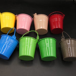 Small Buckets Mini Buckets 2.25 Inches Floral Arranging Buckets ...