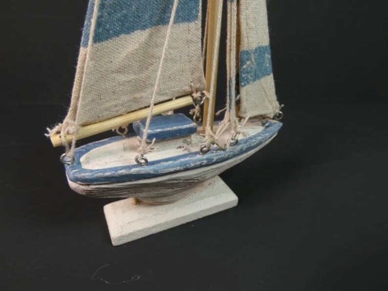 Wooden Ship Small Boat Sail Boat Cake Topper Mermaid Wedding | Etsy