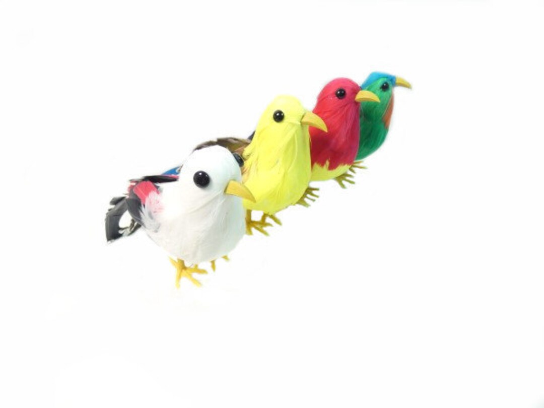 1 Big Bird 10.6 Inches Fake Birds Artificial Birds Cake Topper ...