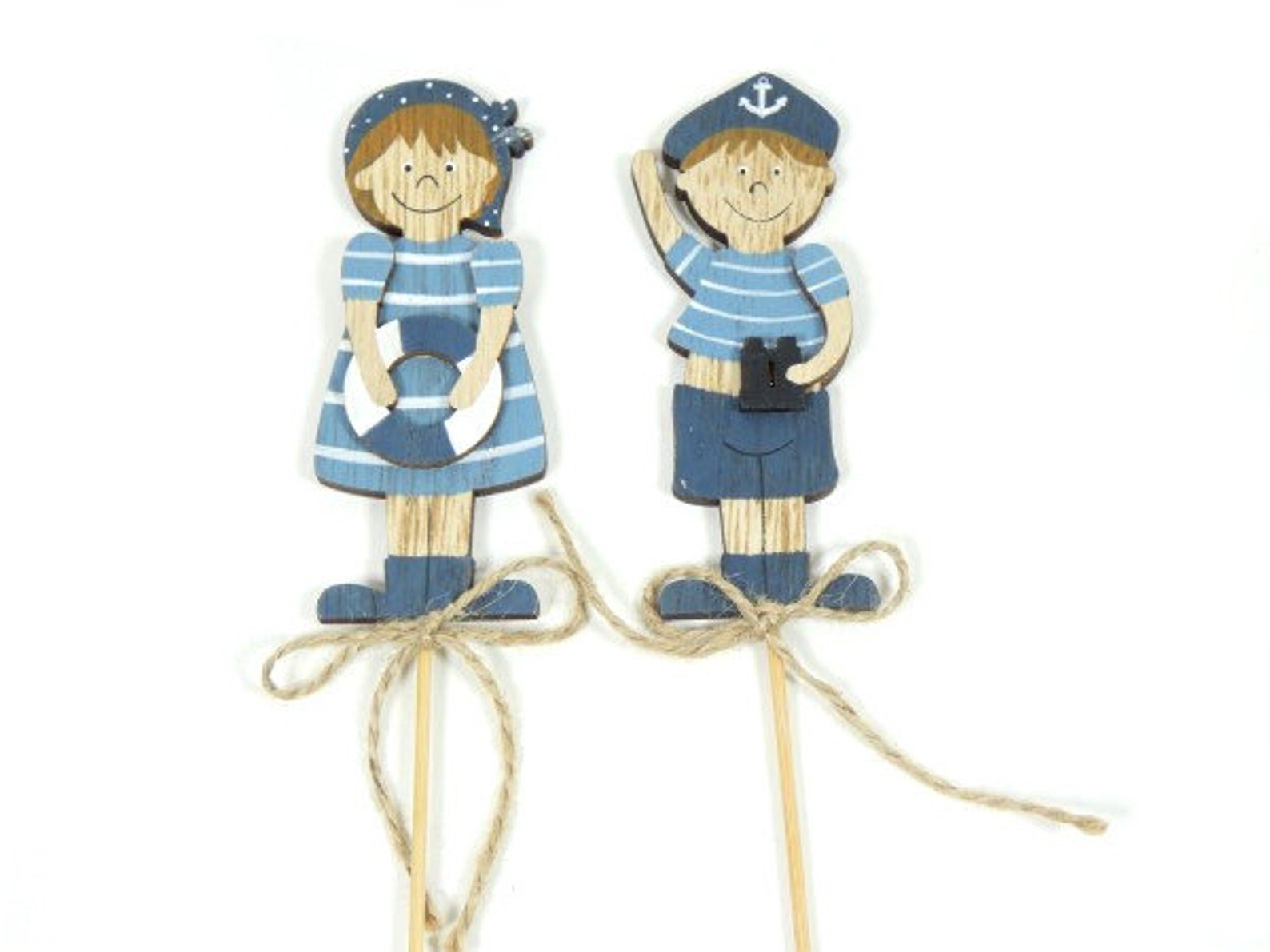 2 Sailor Cake Toppers Nautical Theme Lighthouse Cake Topper - Etsy