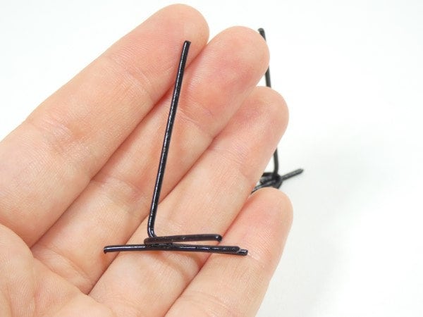 Metal Bird Legs Set of 2 Black Metal Bird Legs Duck Legs Duck Foot ...