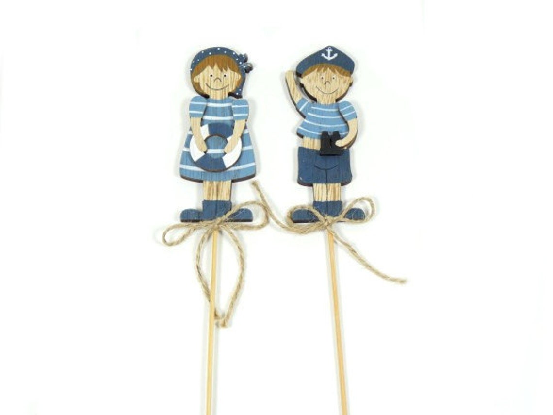 2 Sailor Cake Toppers Nautical Theme Lighthouse Cake Topper - Etsy
