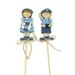 2 Sailor Cake Toppers Nautical Theme Lighthouse Cake Topper Ship Wheel ...