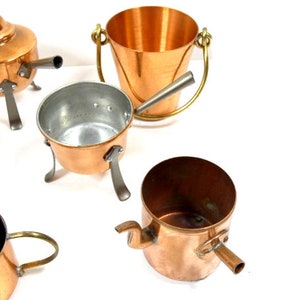 1 Vintage Copper Doll Kitchen Decoration Kitchenware Kitchen Supply ...
