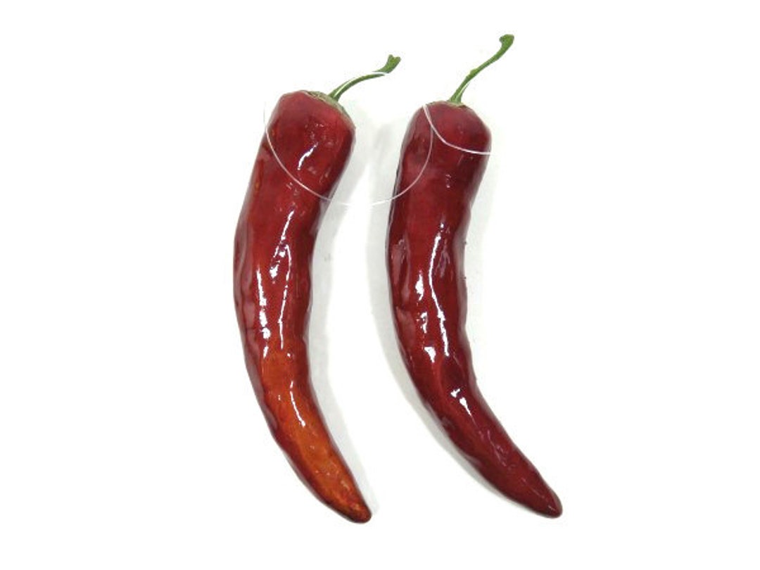 1 Jumbo Fake Pepper Artificial Pepper Fake Vegetables Restaurant Décor ...