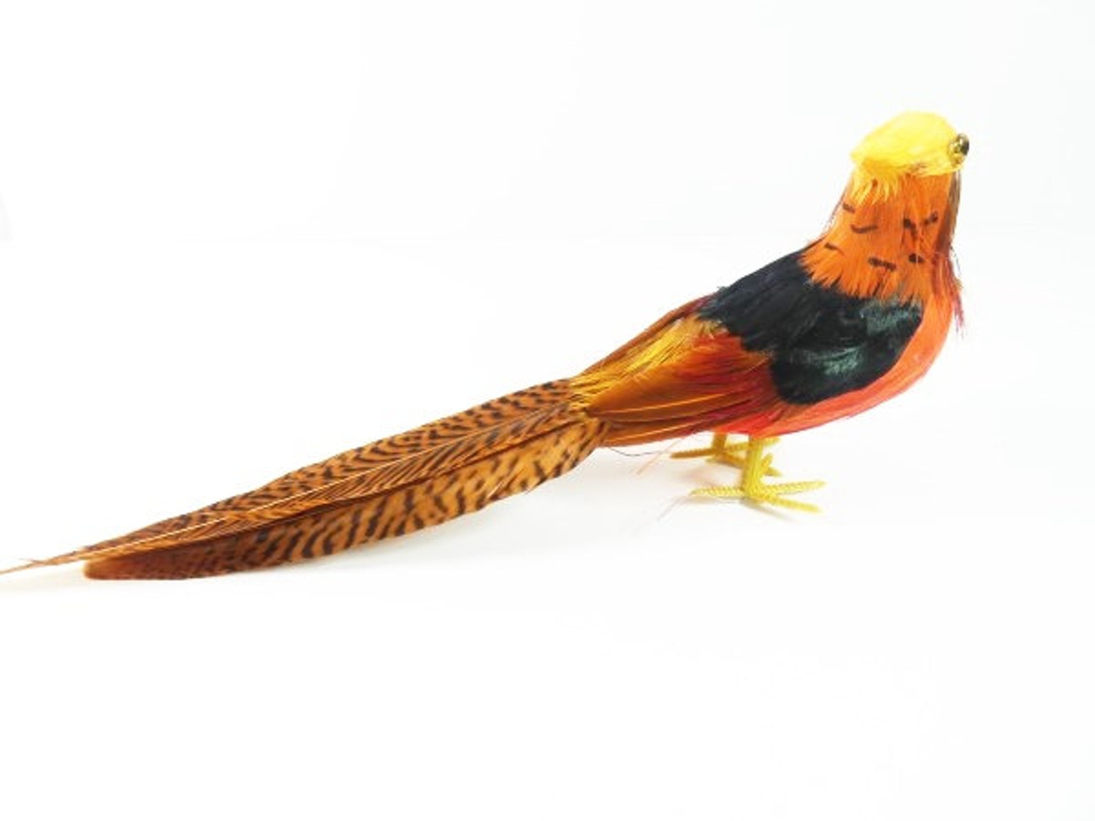 Grote nep Fazant vogel 12,4 inch Scrapbooking taart Topper ...