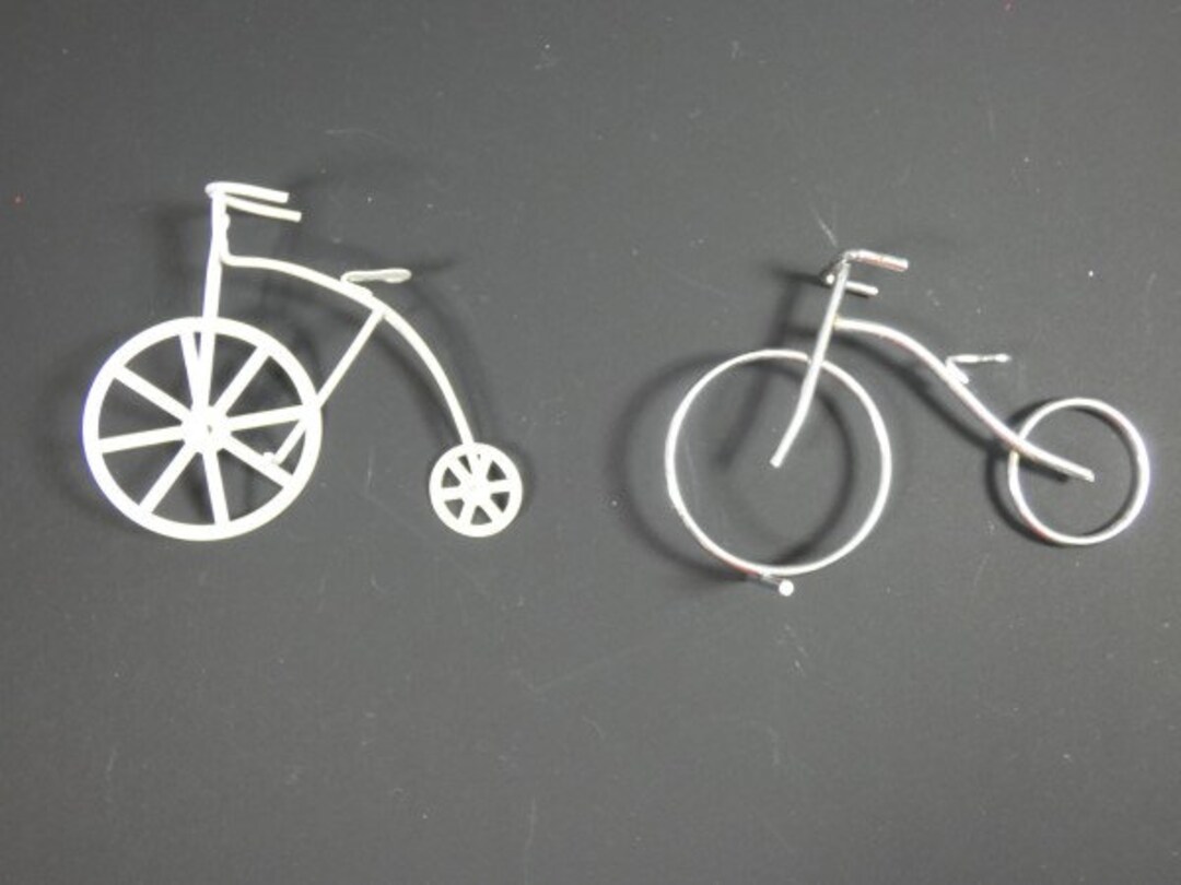 1 Miniature Velocipede Bike Penny Farthing High Wheeler Craft ...