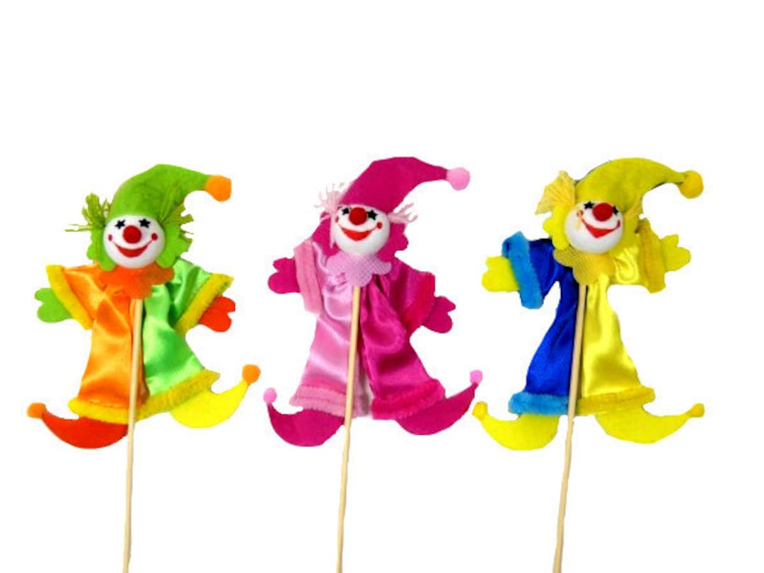 1 Clown Cake Topper Artificial Fake Small Mini Clown Miniature Clown ...
