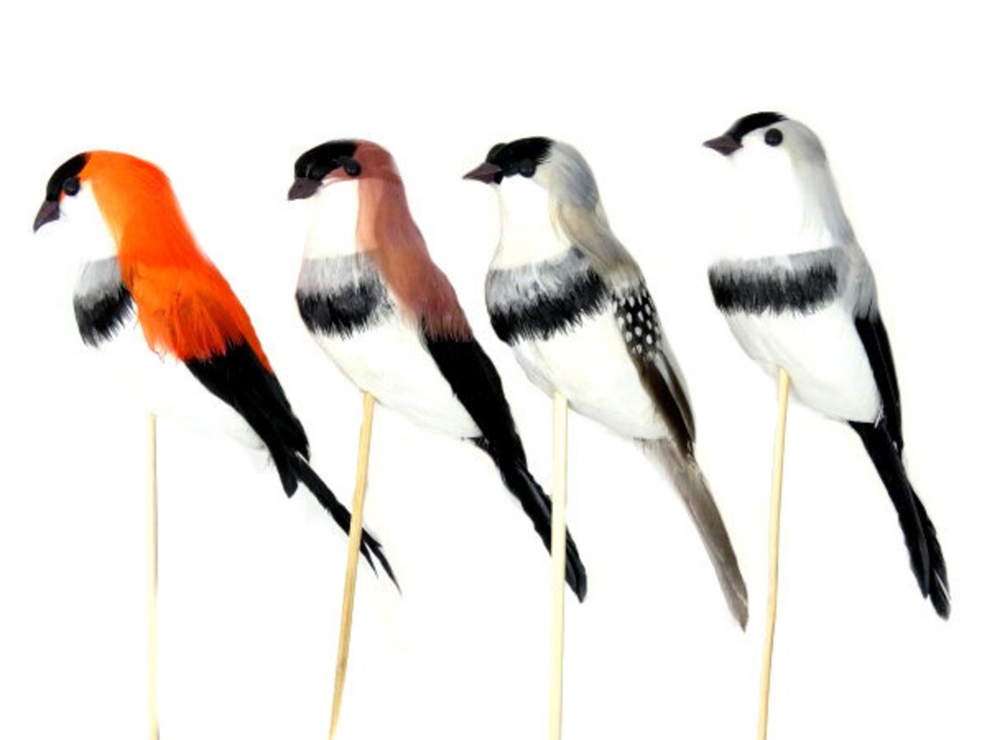 1 Big Fake Bird Scrapbooking Cake Topper Embellishments Artificial Bird ...