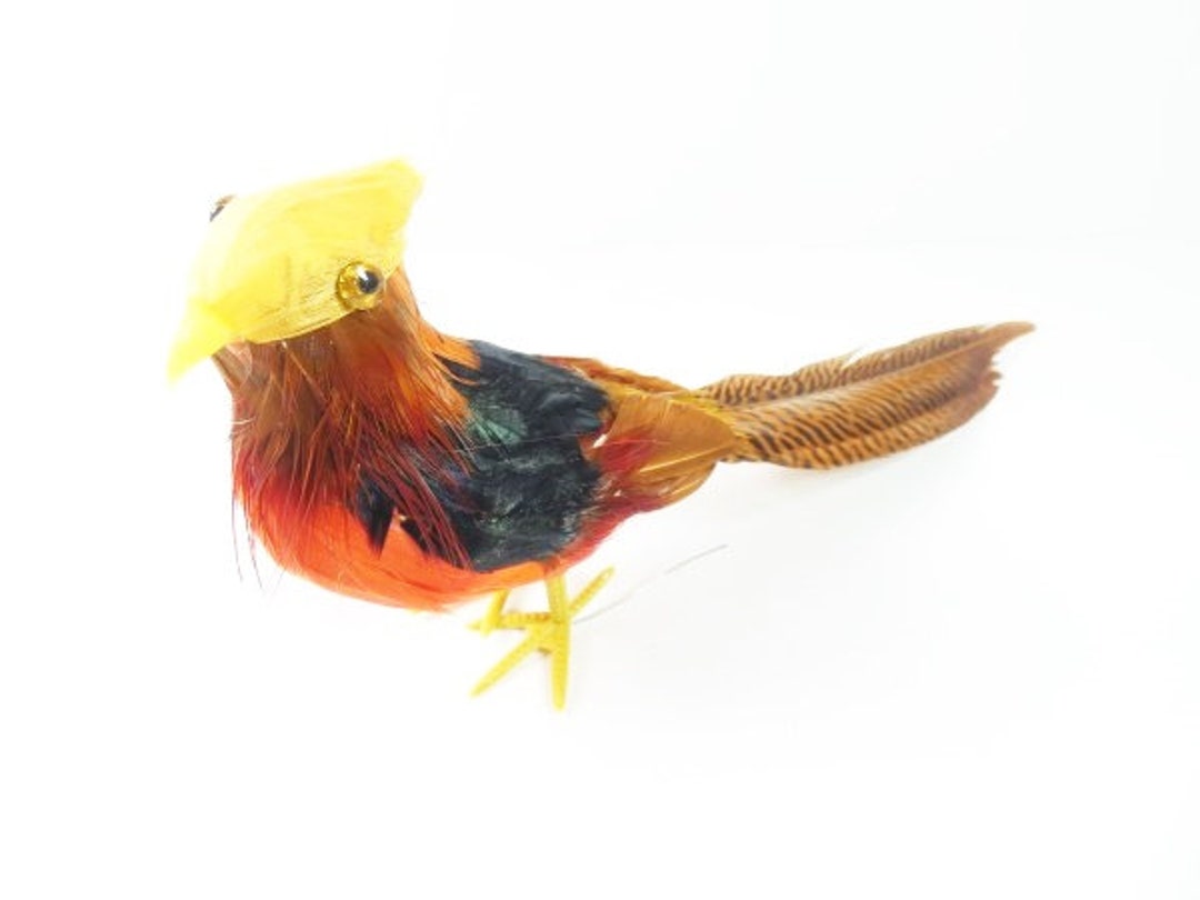 Big Fake Pheasant Bird 12.4 Inches Scrapbooking Cake Topper ...