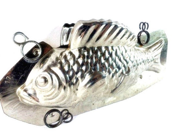 Fish Antique 2 Part Chocolate Mold Fish Cute Fish Mold | Etsy