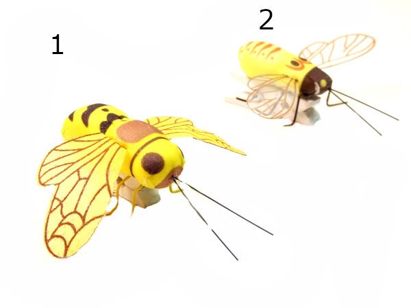 1 Big Fake Bee Artificial Bees Inches Scrapbooking Craft - Etsy