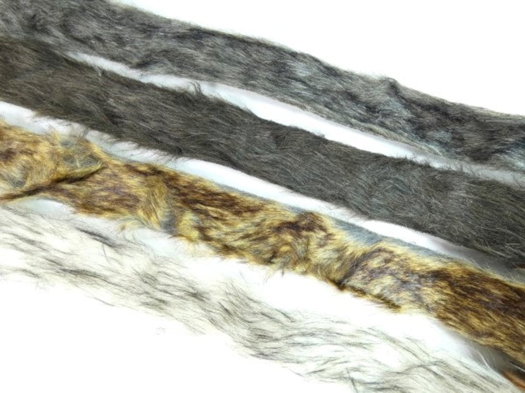 1 Yard Brown Faux Fur Trimming Decorative Trim Deco Fur Trim Curtain ...