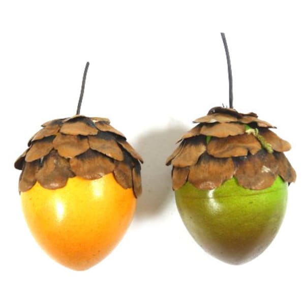 Artificial Acorns - Etsy