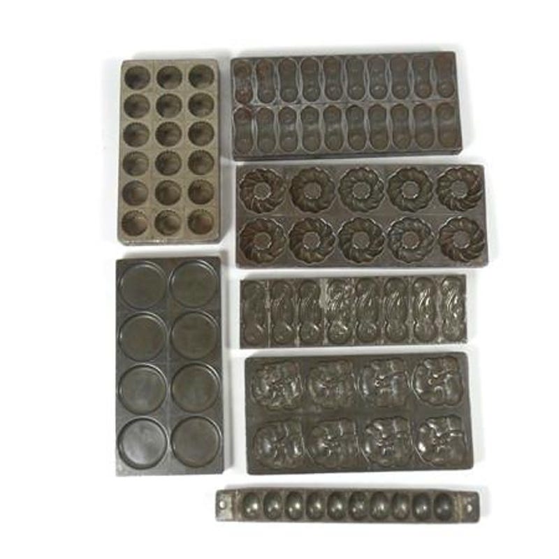 Antique metal molds - Etsy Italia