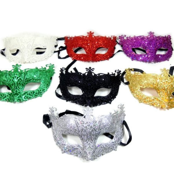 Glitter Masks for Women - Etsy