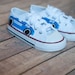 Race Car Hand Painted Custom Converse - Etsy