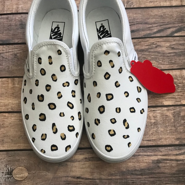 Cheetah Print Vans - Etsy