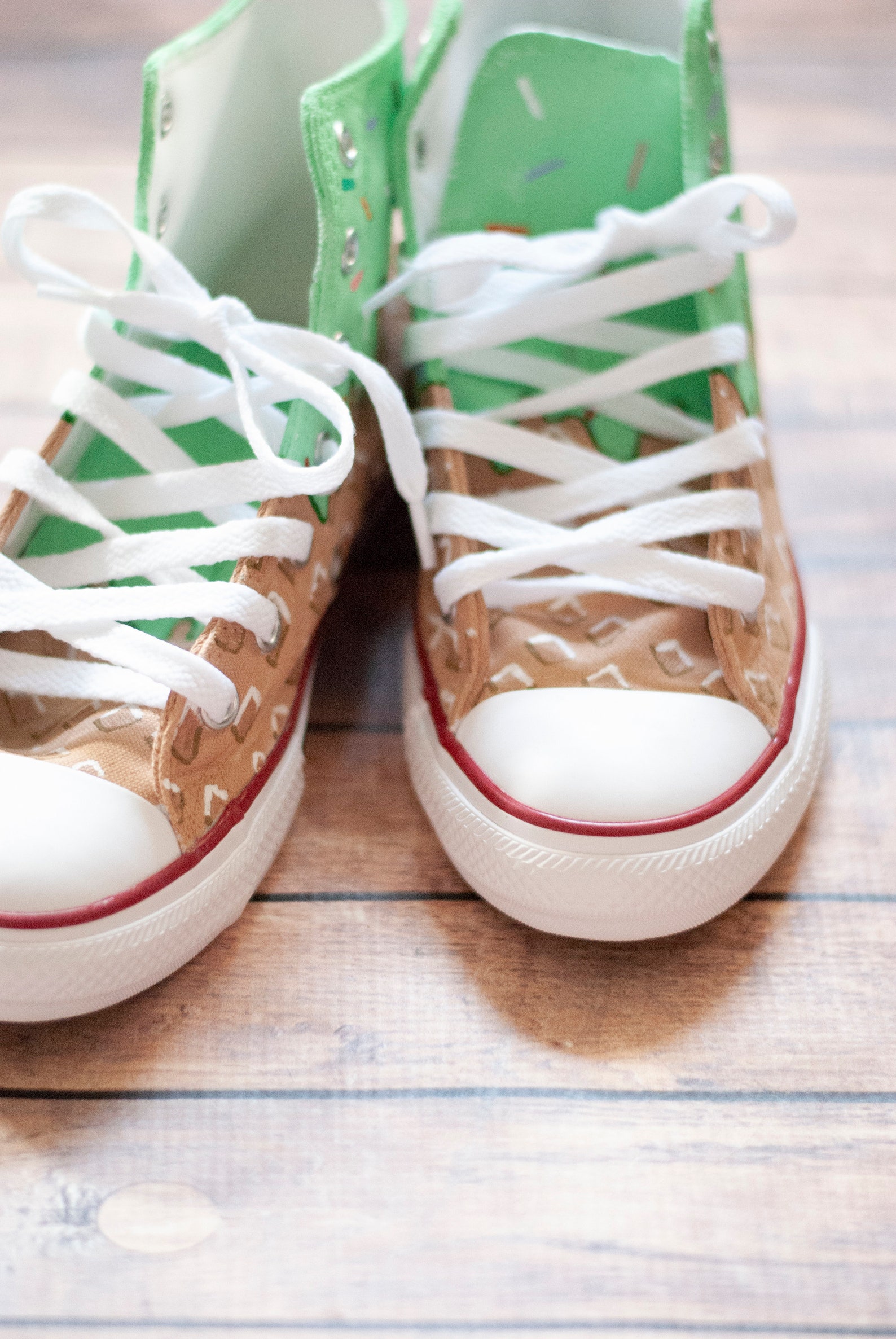 Mint Ice Cream High Top Converse Ice Cream Custom Converse - Etsy