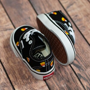Halloween Candy Hand Painted Vans - Etsy
