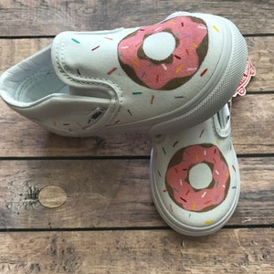 Hand-painted Donut Vans | Custom Donut Vans - Etsy