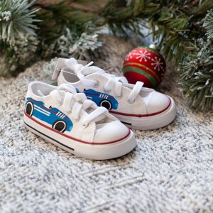 Race Car Converse | Christmas Gift Idea | Custom Converse - Etsy
