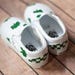Checkered Shamrock Slip on Vans - Etsy