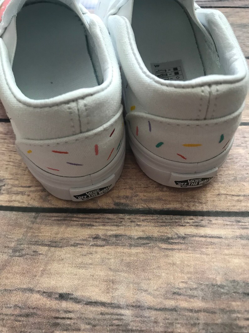 Hand-painted Donut Vans Custom Donut Vans | Etsy