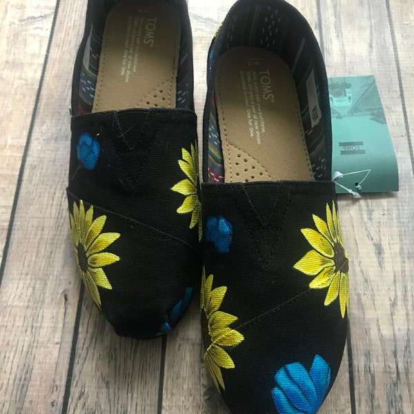 Painted Toms - Etsy