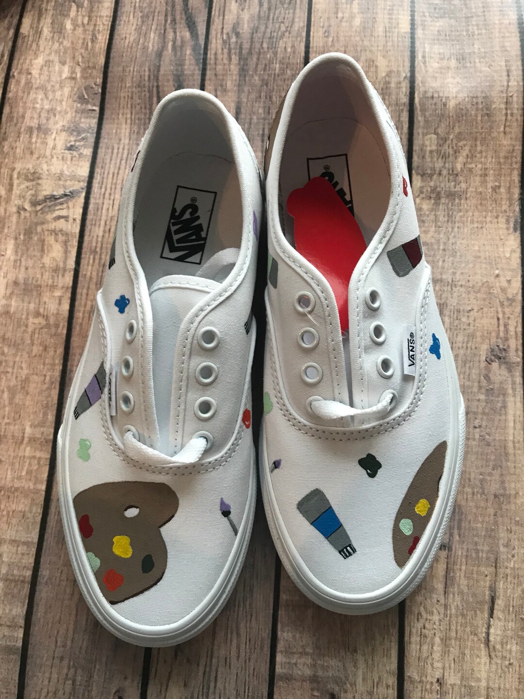 Artist Vans | Hand Painted Vans | Custom Artist Vans - Etsy