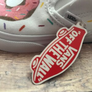 Hand-painted Donut Vans | Custom Donut Vans - Etsy