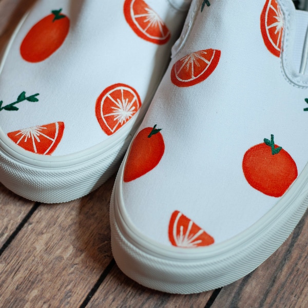 Hand Painted Vans - Etsy