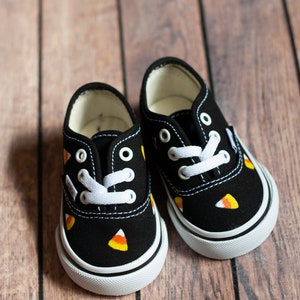 Halloween Candy Hand Painted Vans - Etsy