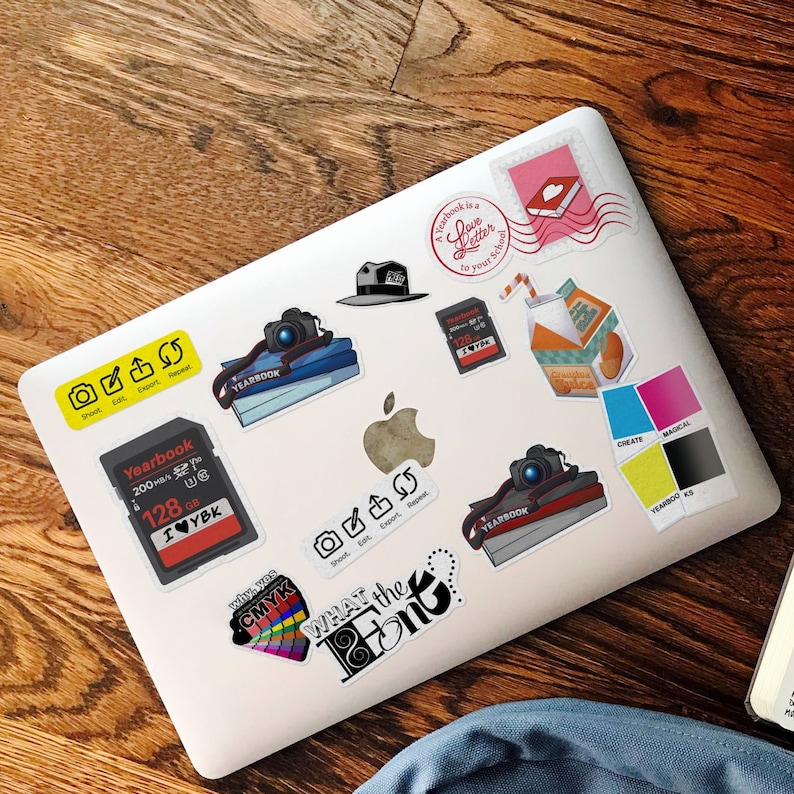 Yearbook/newspaper Sticker - "what the Font?" - 3 Inches Wide, High ...