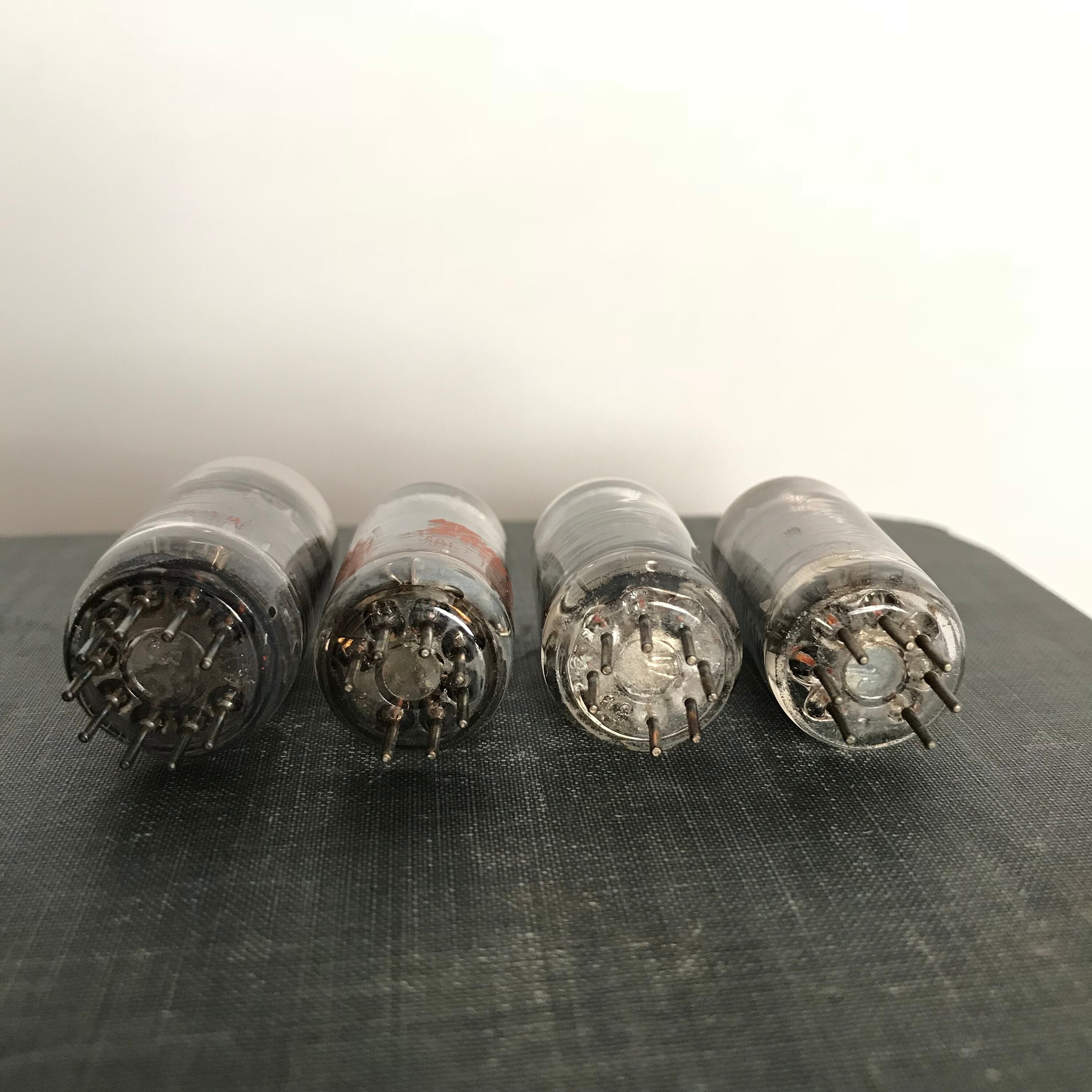 4 Radio Tubes Radio Spare Parts Vacuum Tube Zenith Tube Vintage Glass ...