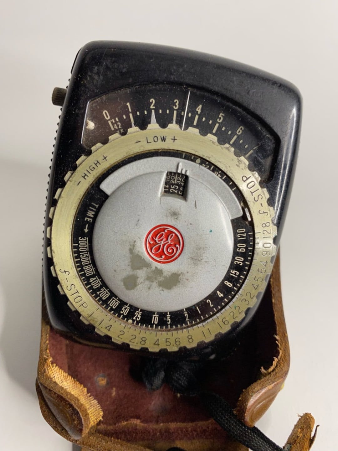 GE PR Type 1 Exposure Meter Light Meter Camera Meter General Electric ...
