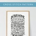 Cross Stitch Pattern PDF Download Quote Cross Stitch in - Etsy