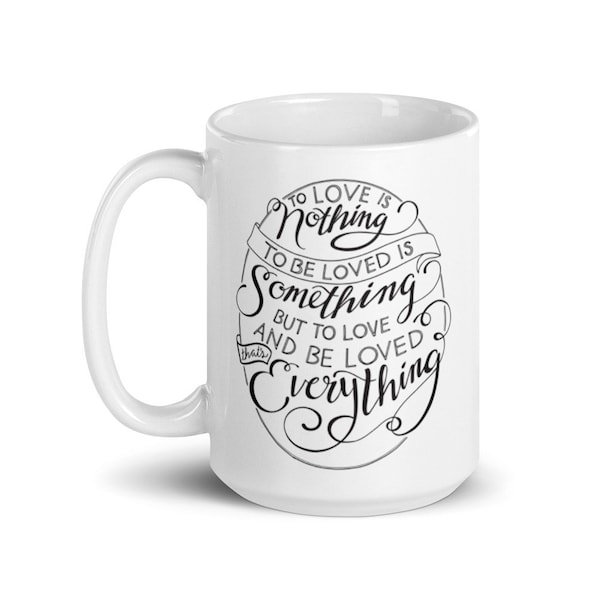Love Quote Mug - Etsy