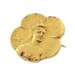 Armand Quenard 18K Gold Art Nouveau Poppy Lady Brooch - Etsy