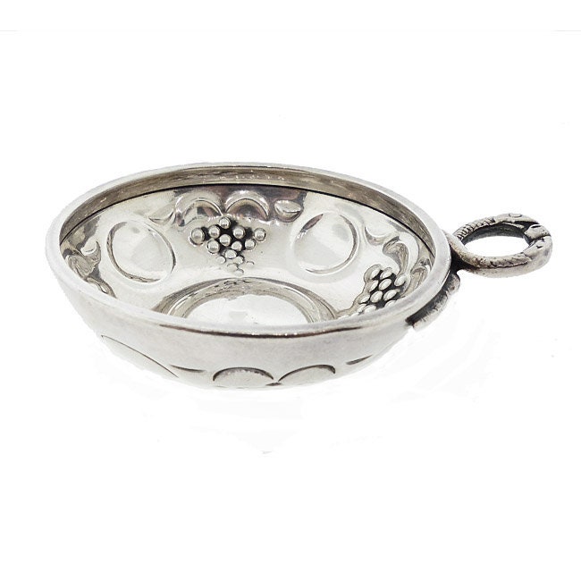 Parrod French Silver Tastevin Wine Taster